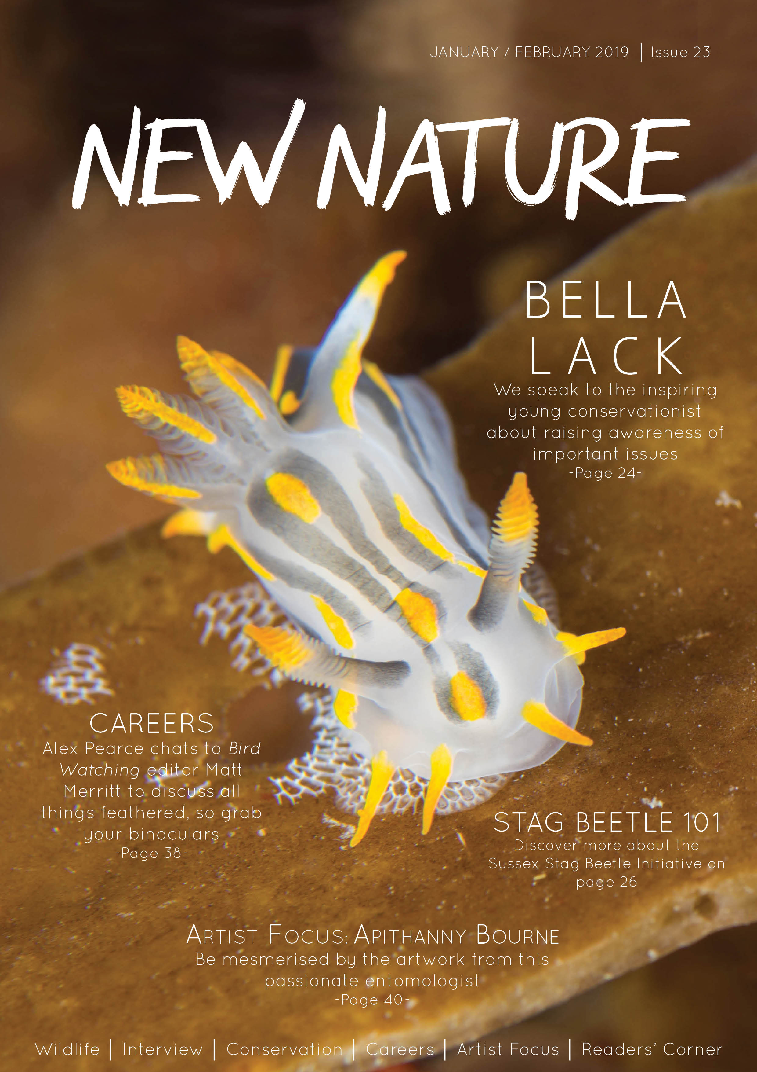 New Nature Magazine - January edition - James Common